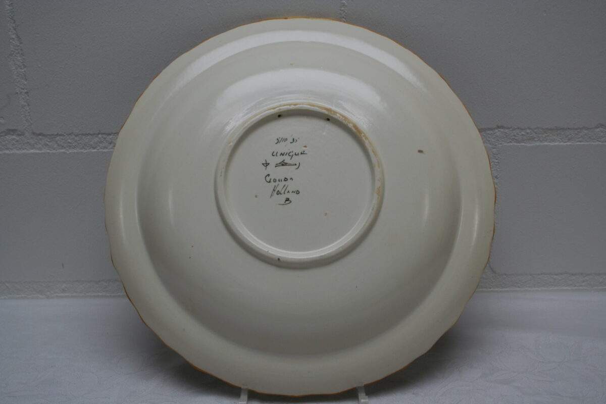 Unique plateelbakkerij Gouda Holland wandbord – De Musketier | Bredevoort